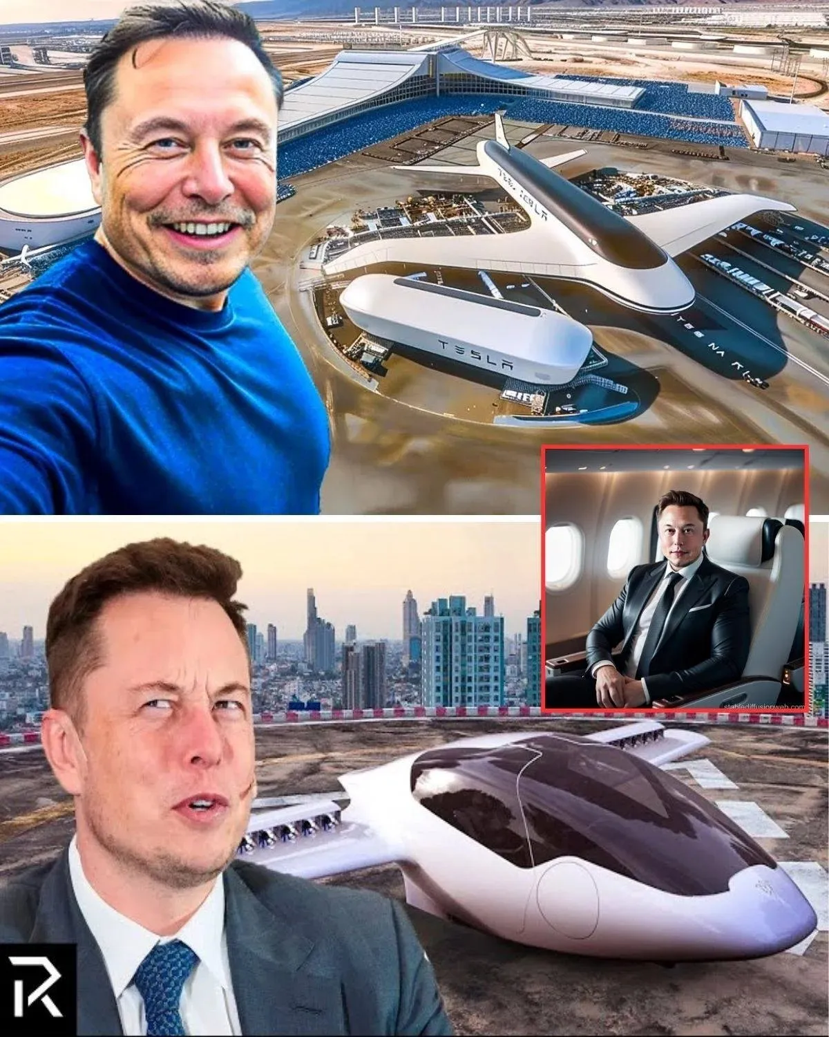 Elon Musk Surprises The World: Tesla’s First Plane Takes To The Skies ...
